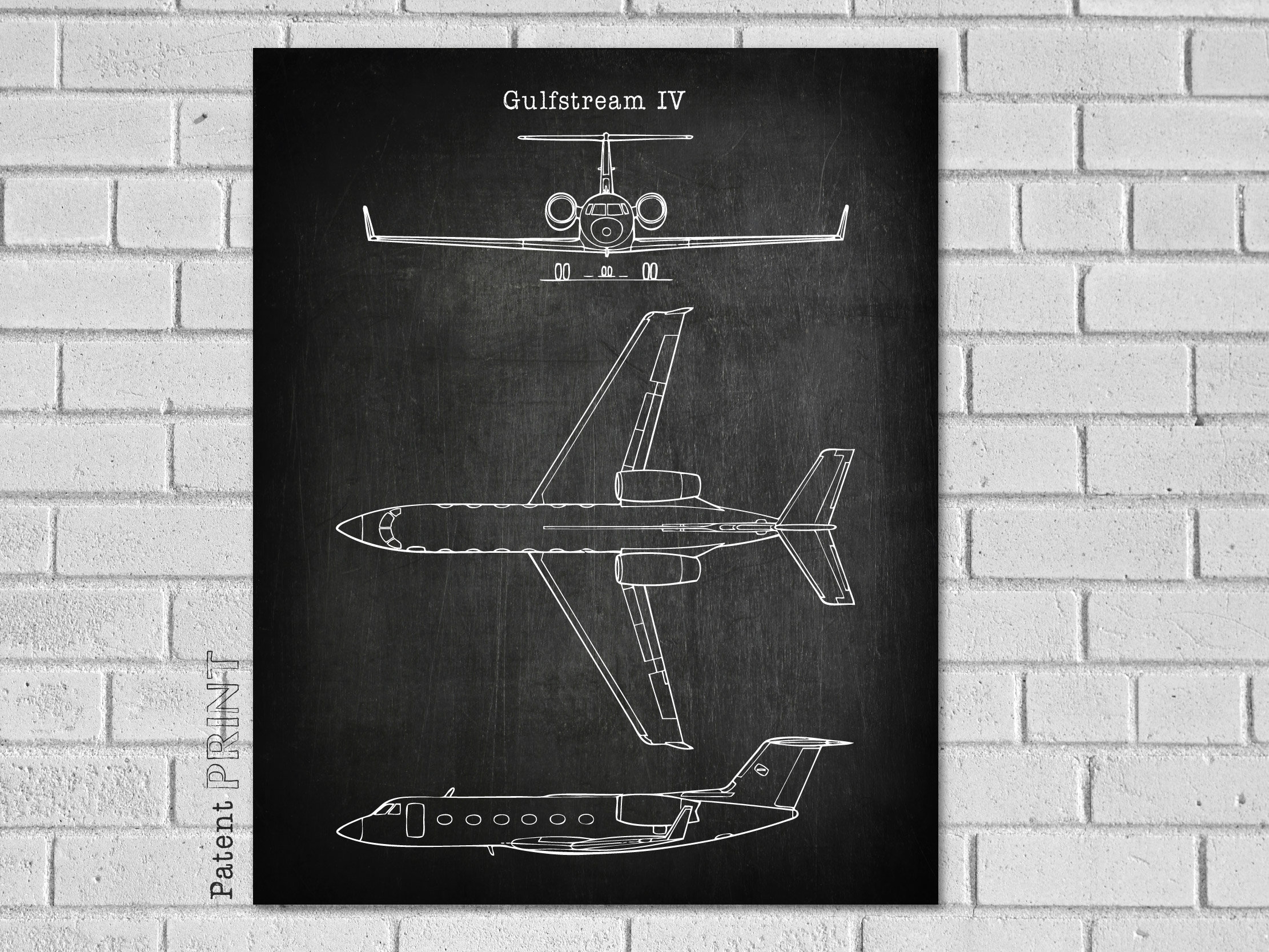 Gulf Stream Airplane Black