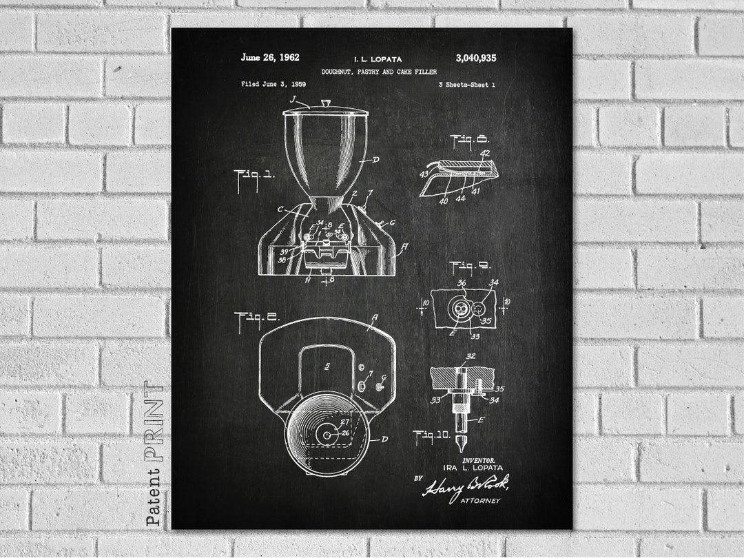 Doughnut, Pastry and Cake Filler Patent - Doughnut Pastry Cake Filler ...