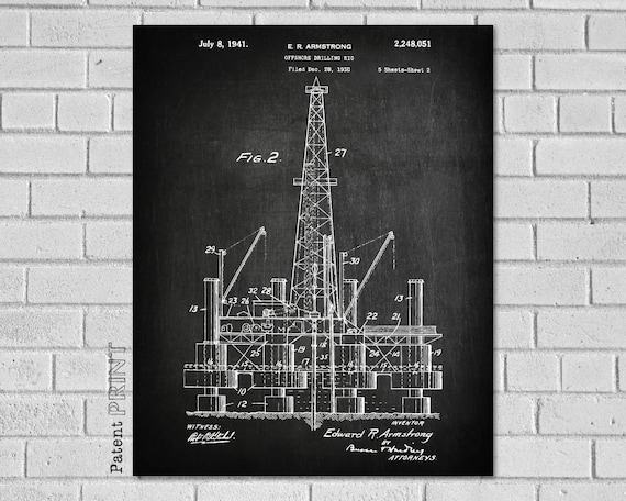 Oil Derrick Art