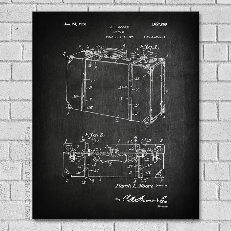 Vintage Suitcase - Etsy