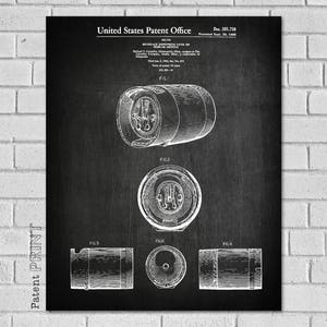 Beer Keg, Beer Keg Decor, Beer Lover Gift, Beer Print, Craft Beer Decor ...