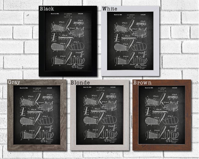 Patent Print Framed Decor Patent Frame Patent Wall Art - Etsy