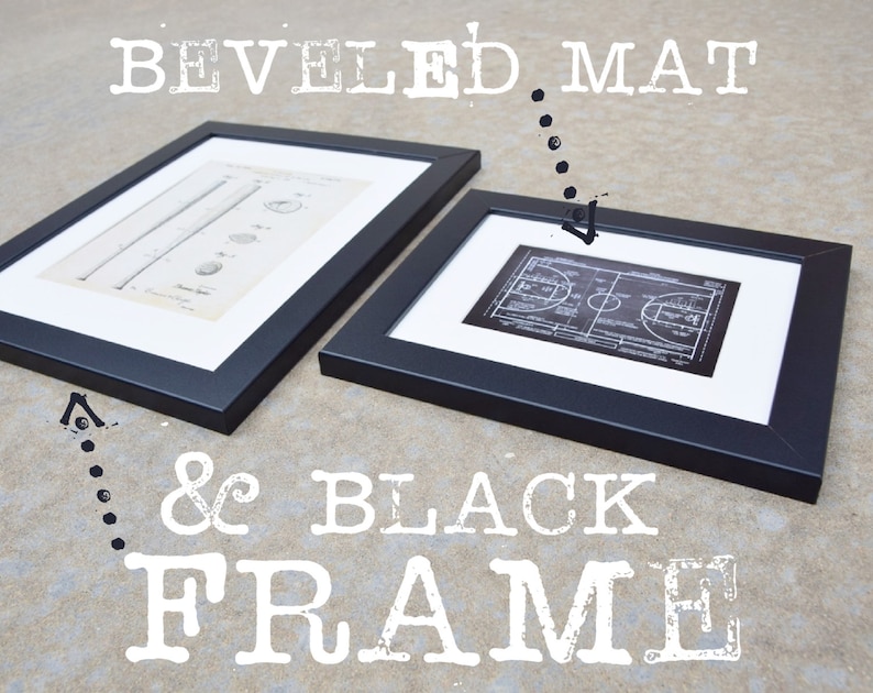 Patent Print Framed Decor Patent Frame Patent Wall Art - Etsy