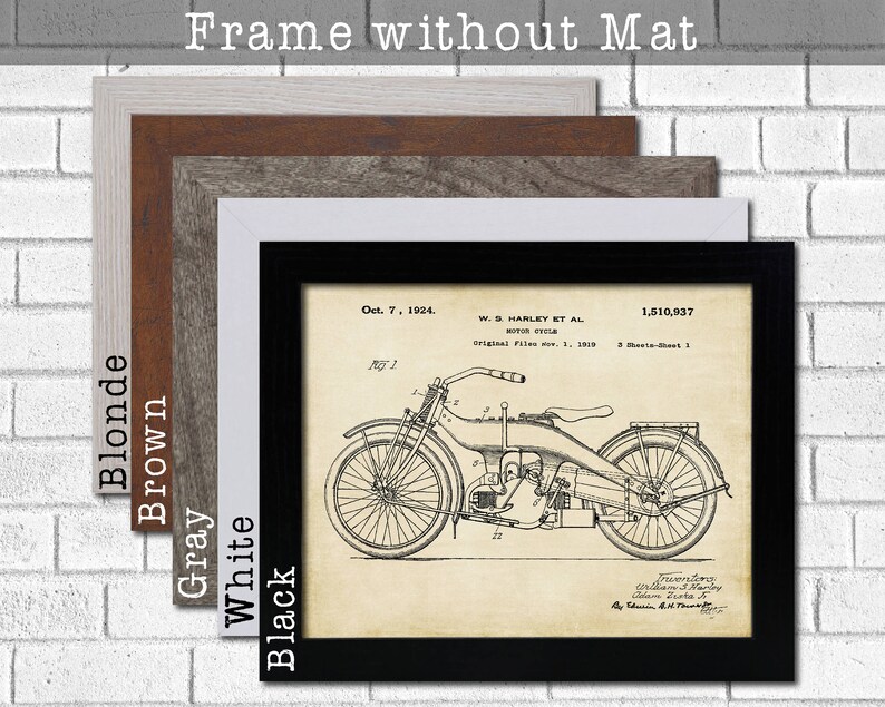 Patent Print Framed Decor Patent Frame Patent Wall Art - Etsy