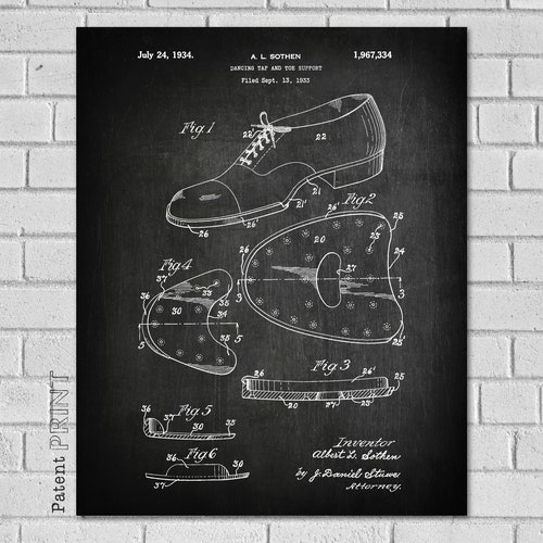 Tap Dancer Wall Art Watercolor Print Modern Dance Poster Girls - Etsy