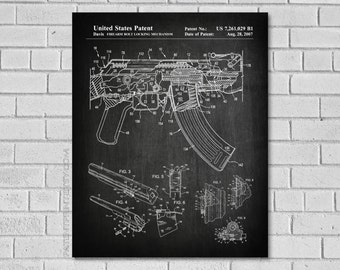 Akm Blueprint - Etsy