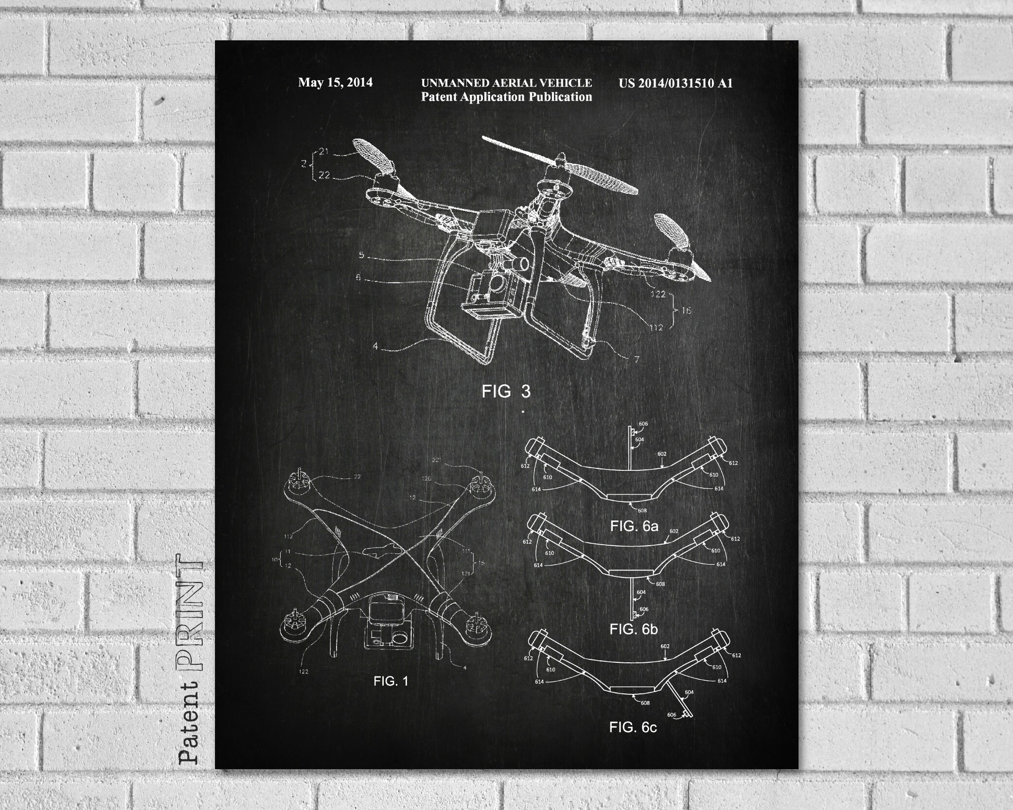 Drone Patent Printdrone Artdrone Gifts Drone Decordrone - Etsy