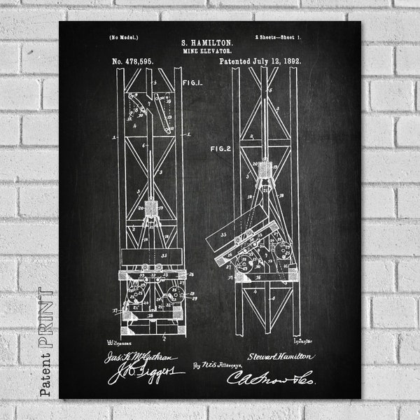 Mine Shaft Art - Etsy