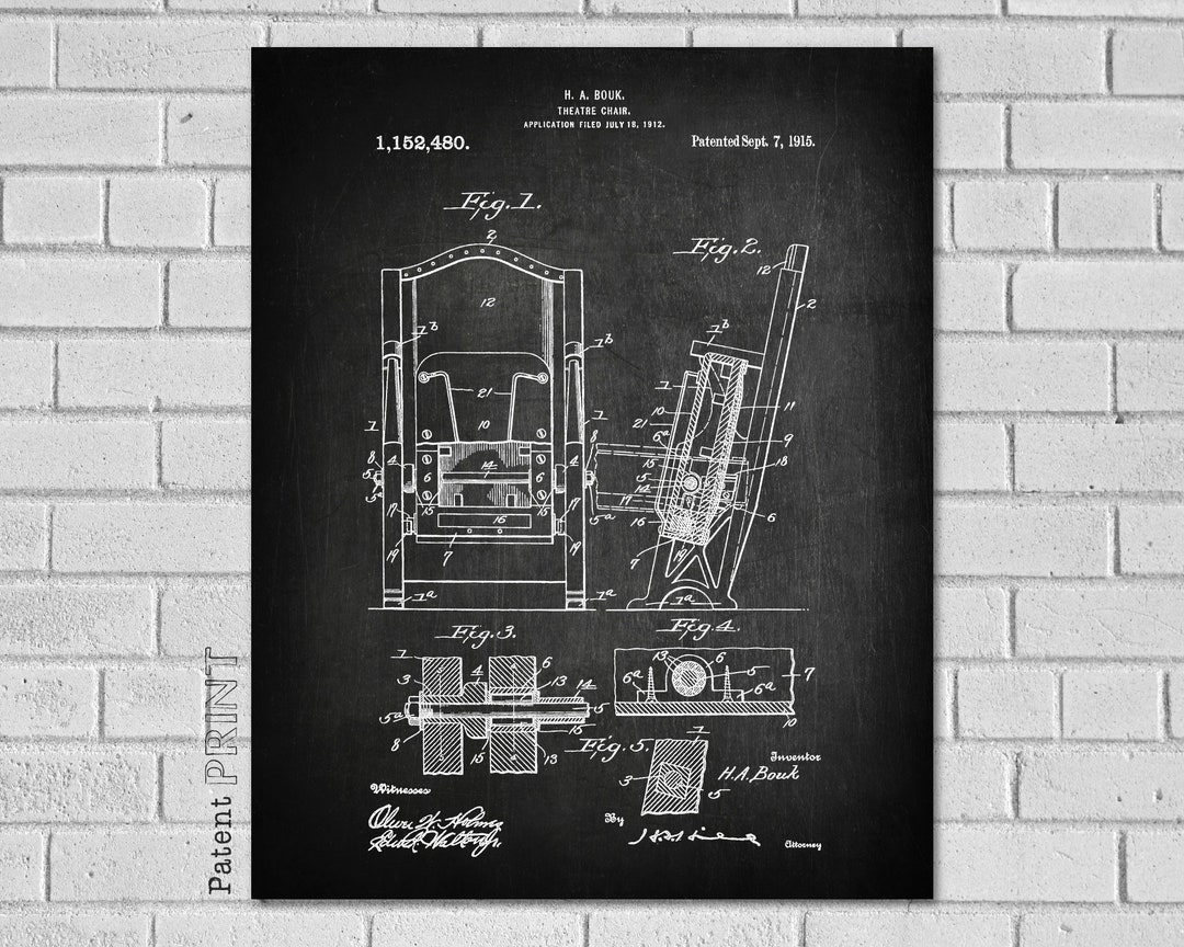 Theater Chair Print, Theatre Art, Movie Chair, Theater Decor, Movie ...