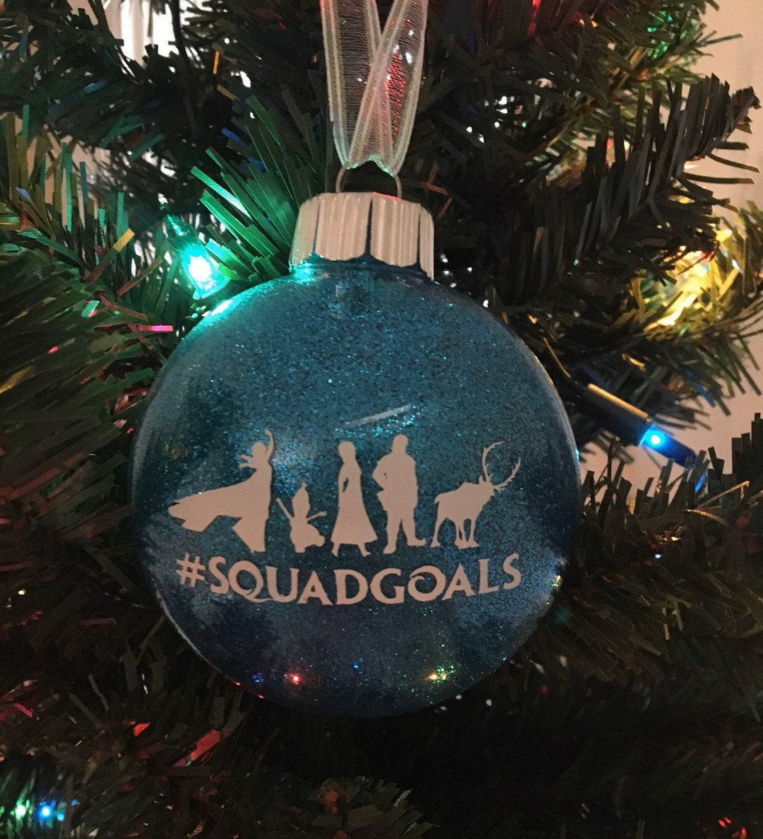 Frozen Ornament / Squad Goals Frozen 2 / Olaf / Anna / Elsa / Christoph ...