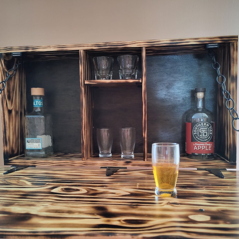 Wall Bar Cabinet - Etsy