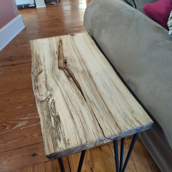 Live Edge Sofa Table - Etsy