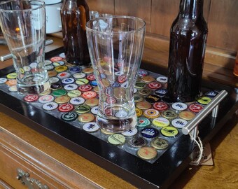 Beer Bottle Cap Tray - Etsy
