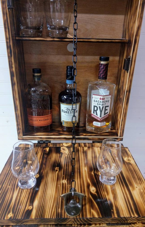 Diy Wall Mounted Mini Bar – Wall Design Ideas