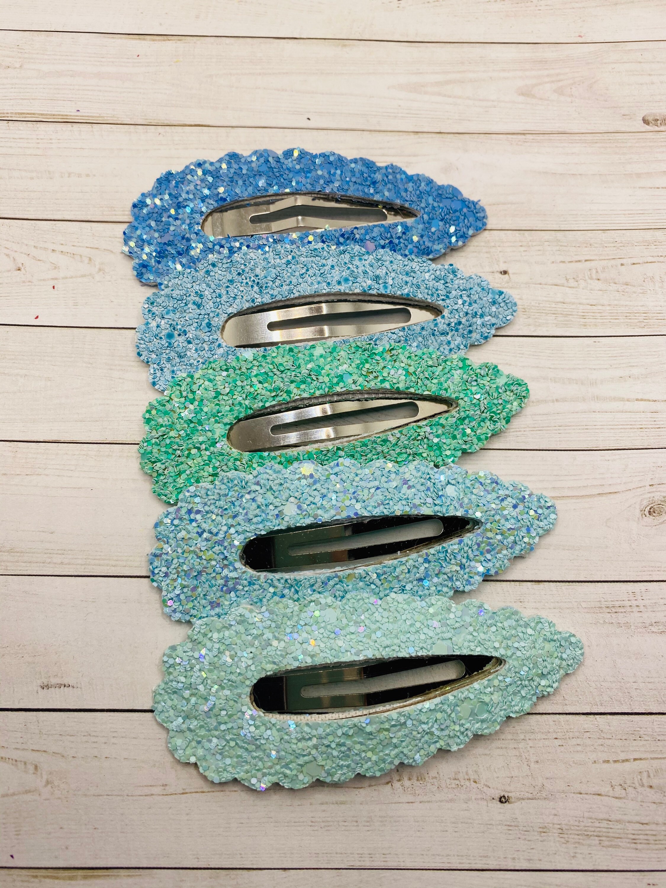 Jumbo Snap Clips Snap Clips for Women Oversized Glitter | Etsy