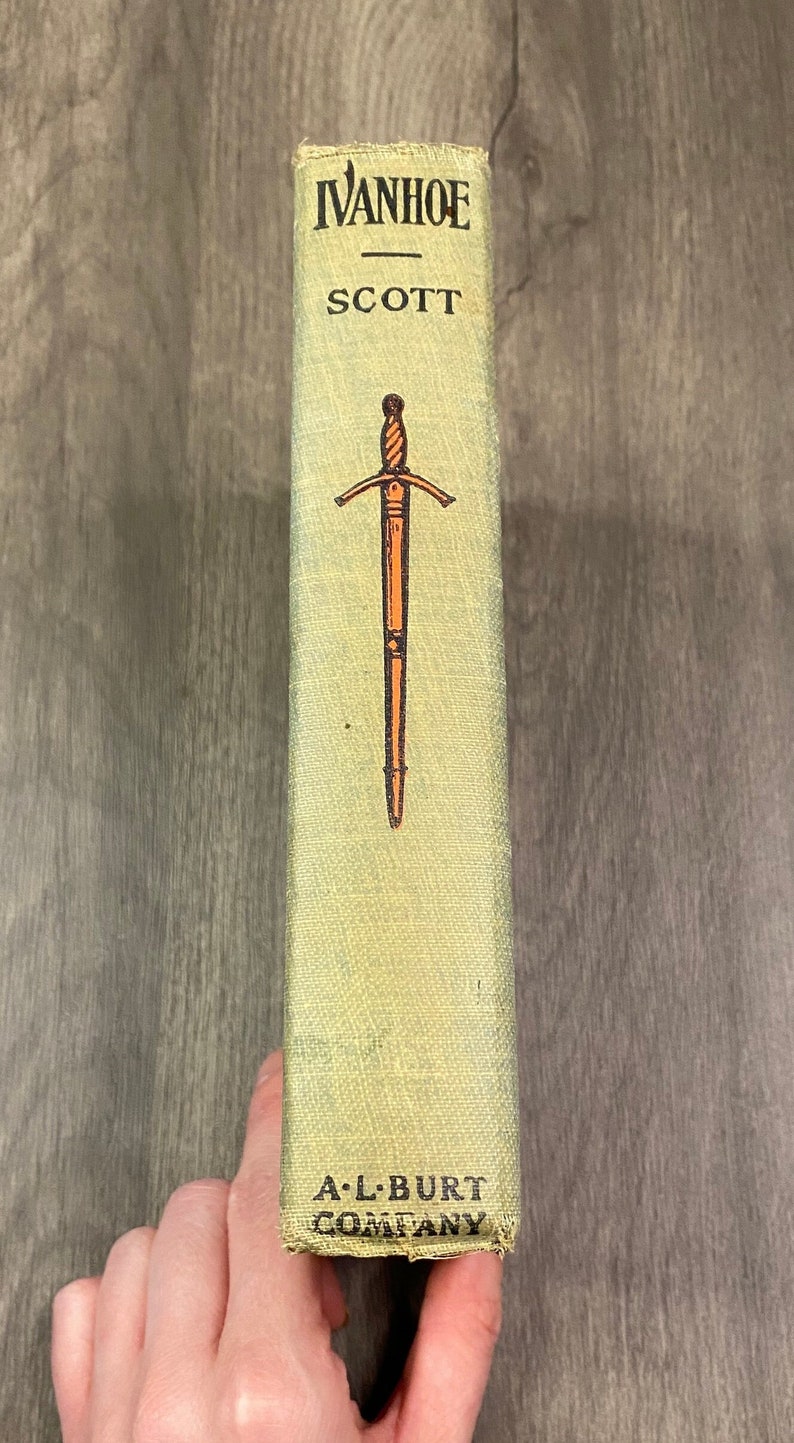 Ivanhoe by Sir Walter Scott, Vintage Book, Antique Book - Etsy