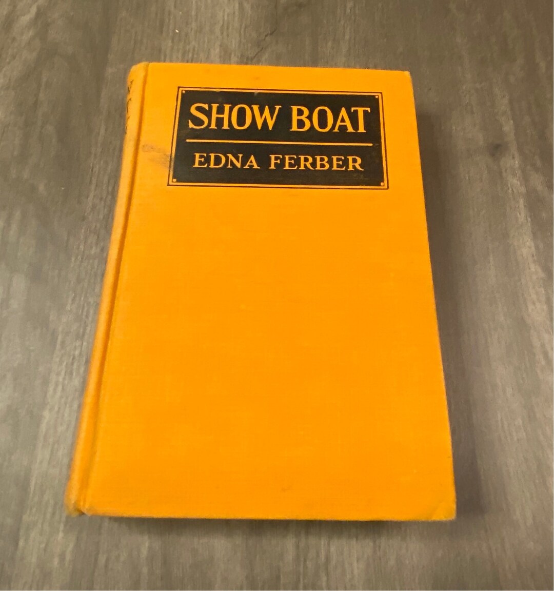 Show Boat by Edna Ferber 1926, Vintage Book, Antique Book - Etsy