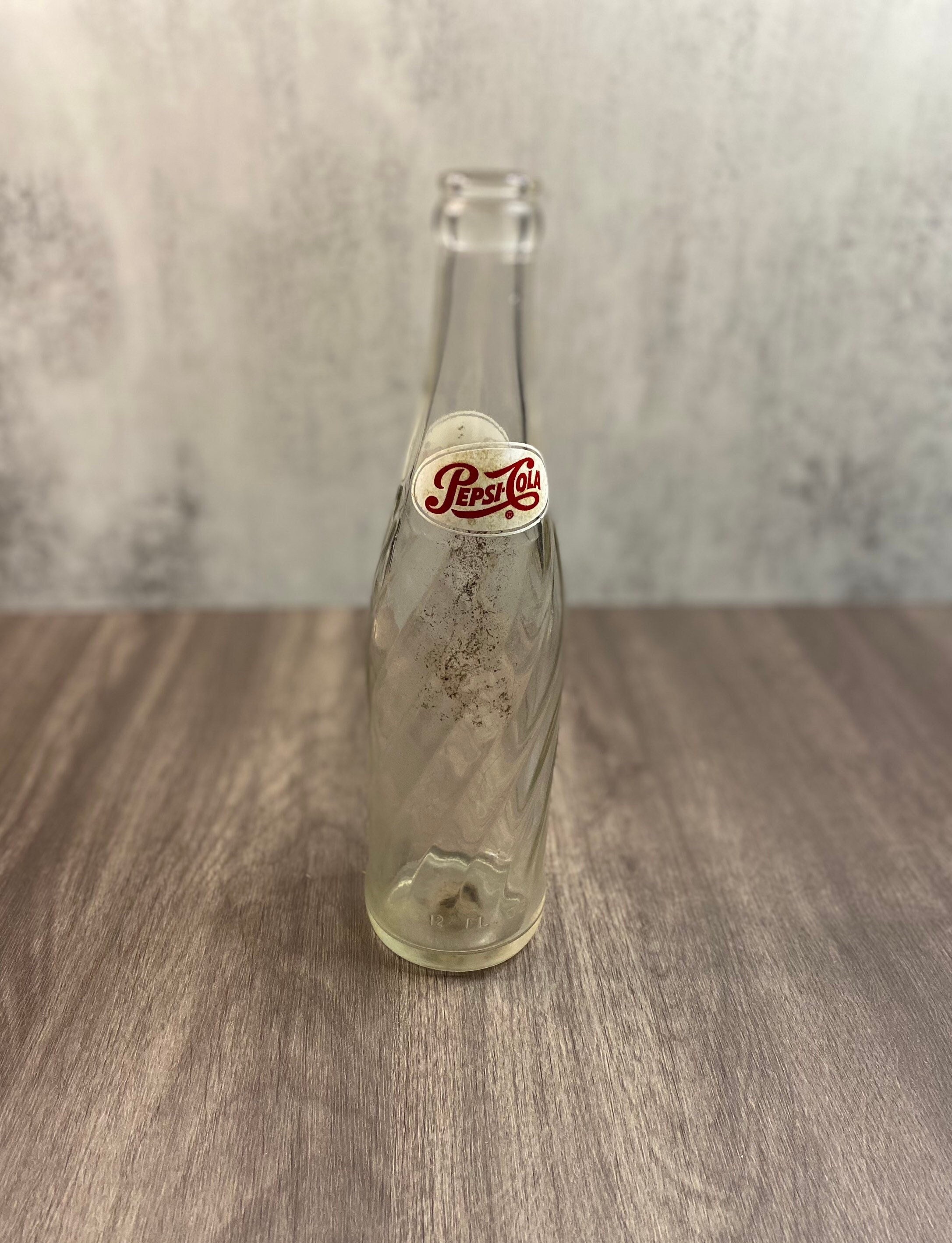Vintage Pepsi Bottle 12 Fl Oz, Soda Bottle, Pepsi Cola Bottle, Antique ...