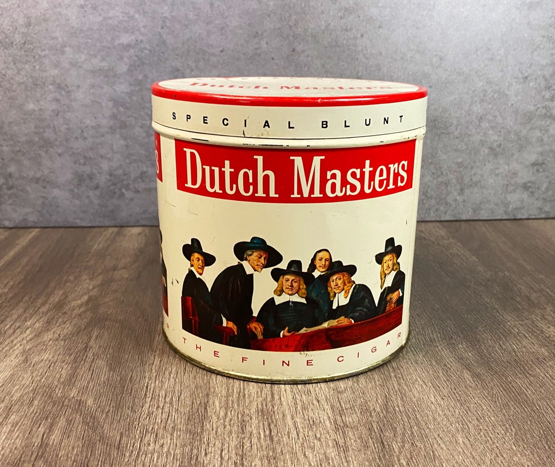 Vintage Dutch Masters Special Blunts Tin, Cigar Tin, Cigars, Vintage ...