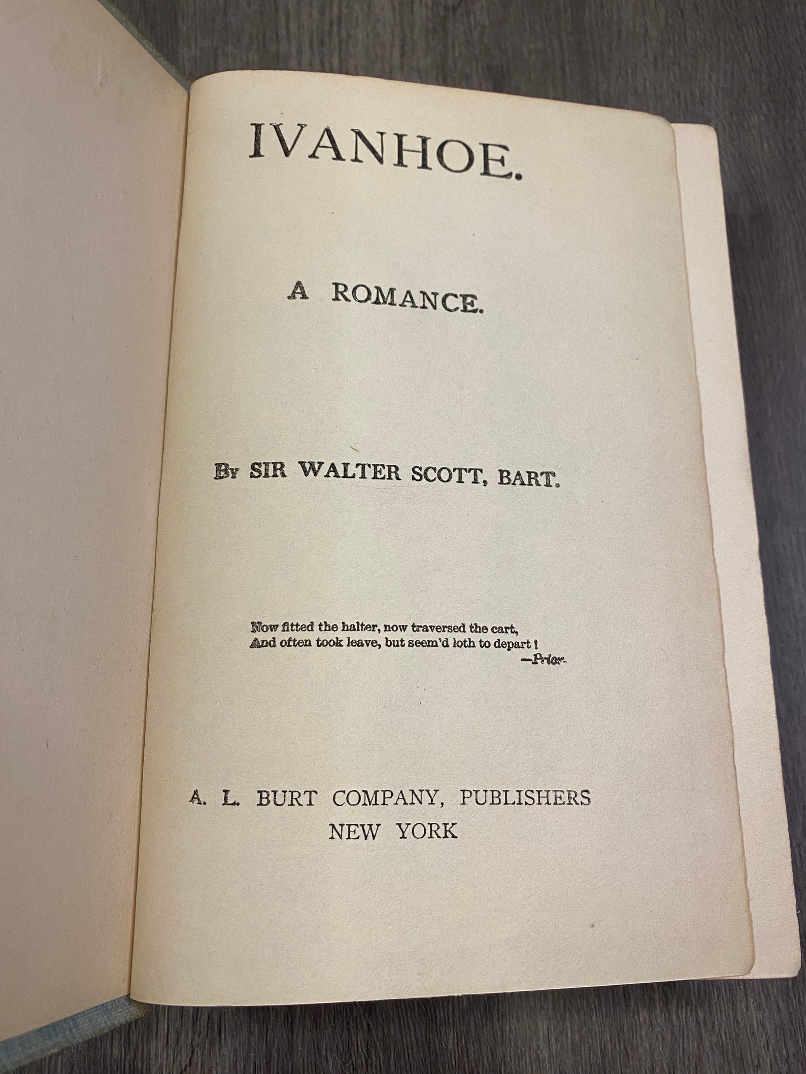 Ivanhoe by Sir Walter Scott, Vintage Book, Antique Book - Etsy