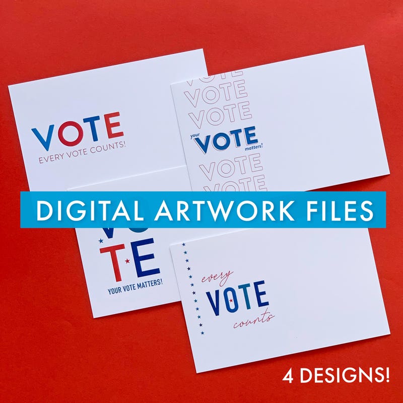 Postcards to Voters - Etsy