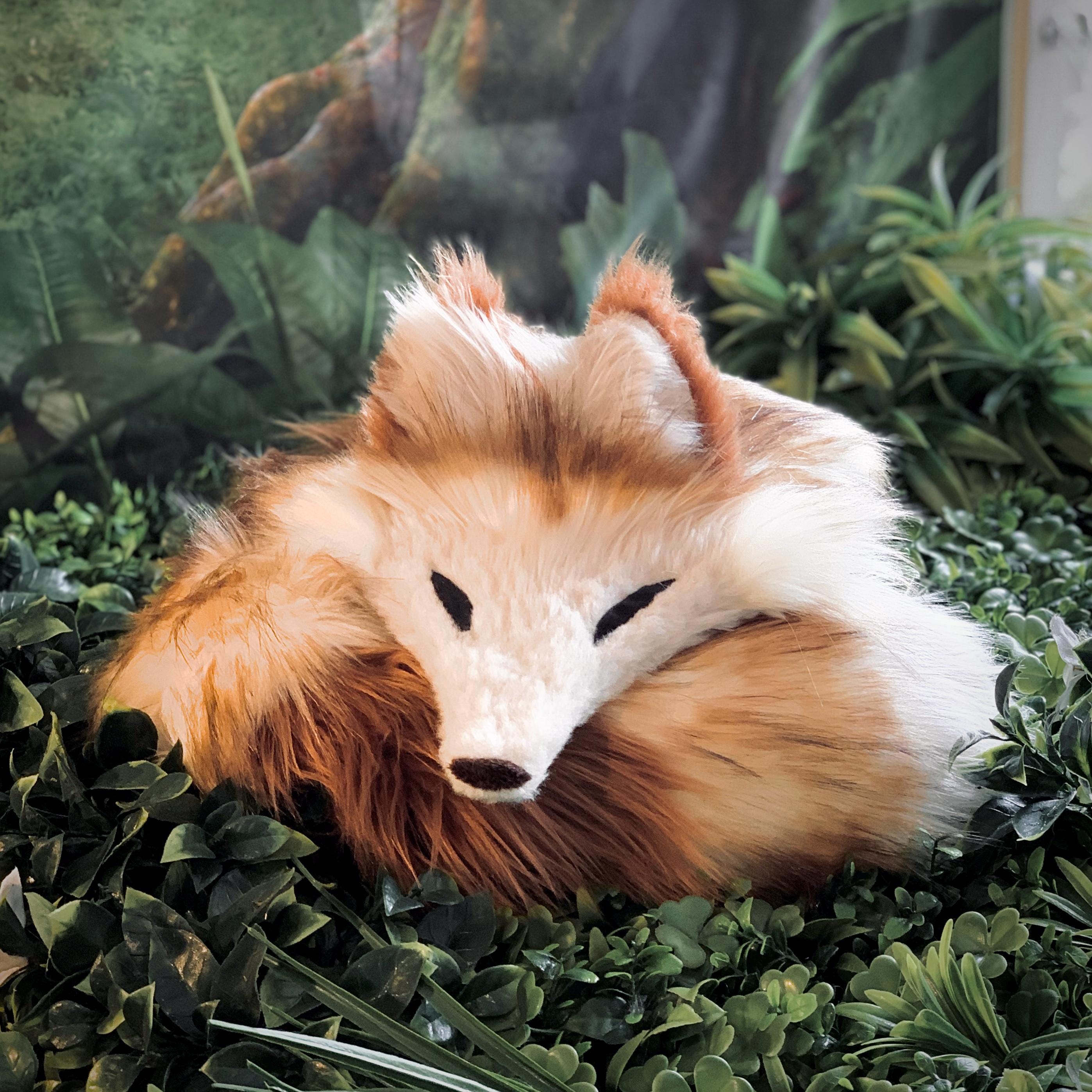 Vegan Fox Pelt - Fake Faux Fur - Natural Nordic Taxidermy Burning Man ...