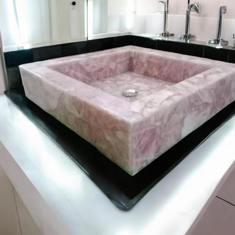 Rose Quartz Sink - Etsy