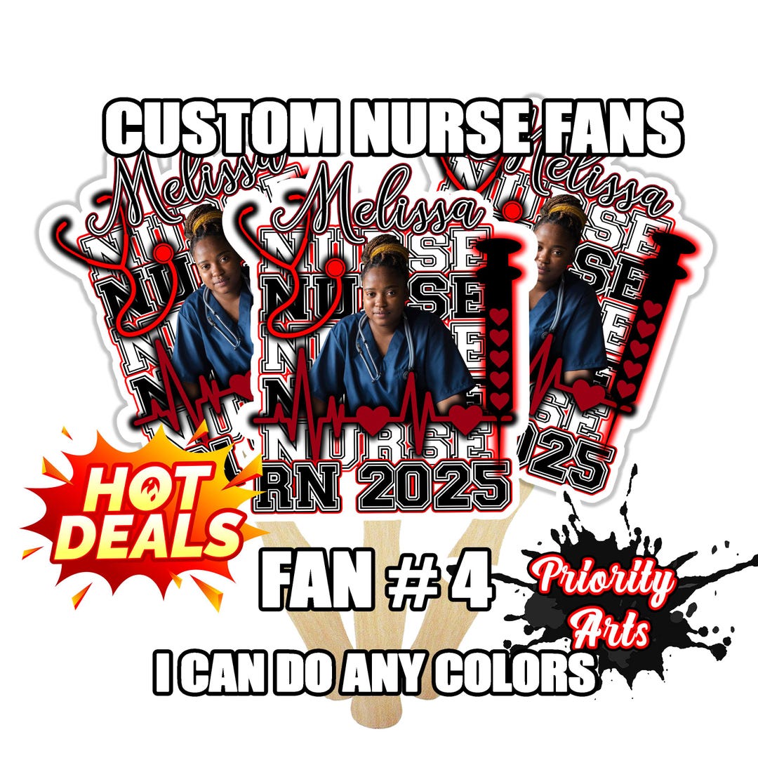 Nurse FANS 2025 | Grad Favors, Graduation, Senior Graduation, Printed ...