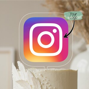 Custom Printed Cake Topper, Photo Cake Topper, Acrylic Cake Topper ...