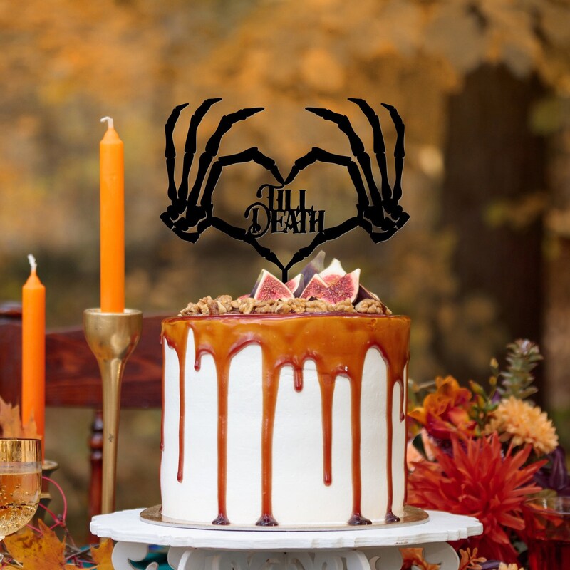 Goth Cake Topper - Etsy