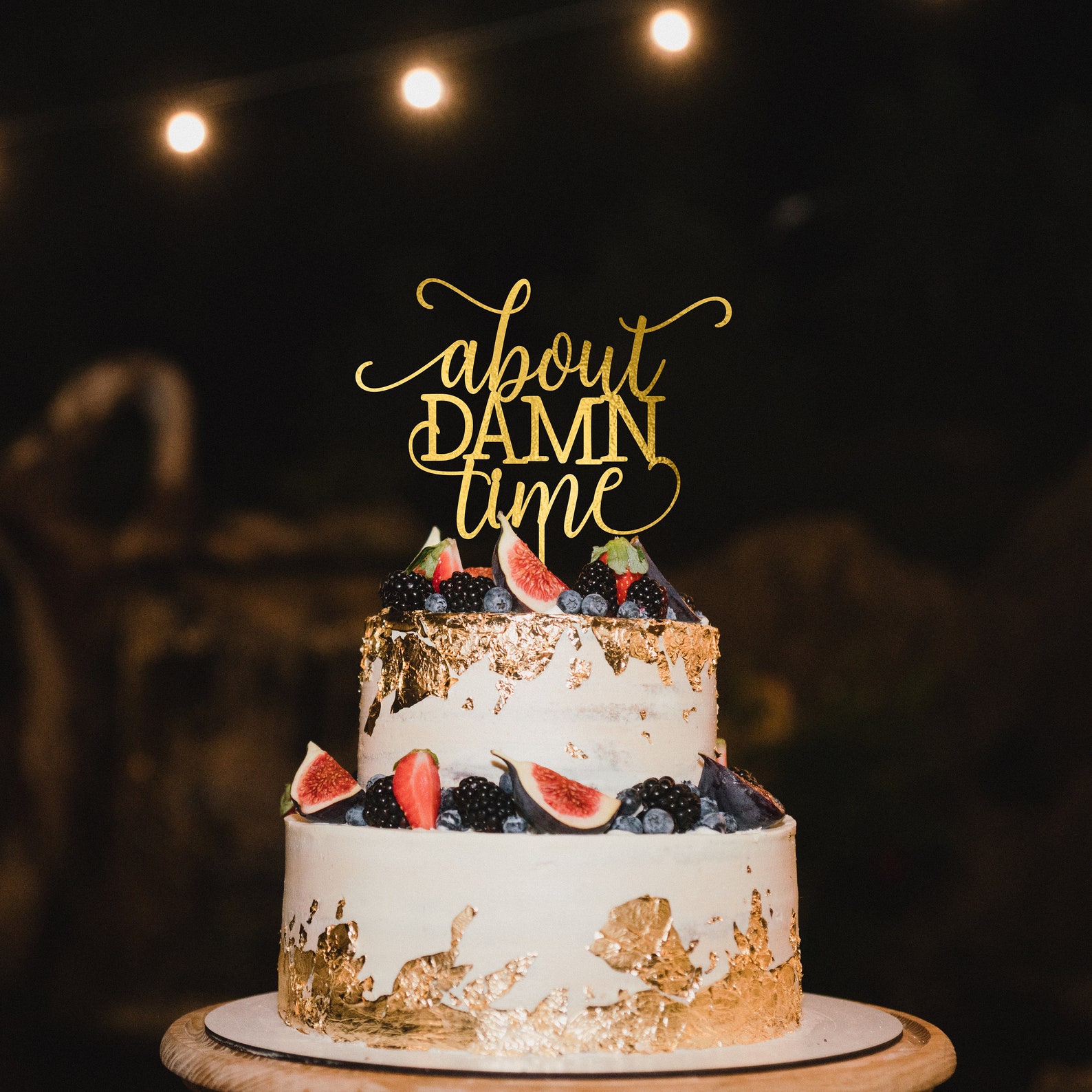 About Damn Time Cake Topper, Custom Cake Topper, Wedding Cake Topper ...