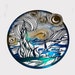 Starry Night Metal Wall Art - Handcrafted Celestial Décor for Home and ...