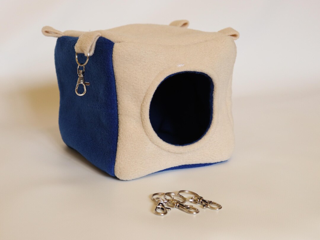 Fleece Cube, Rat Home, Chinchilla, Cube Bed for Rats, Rat Cage, Rat Art ...