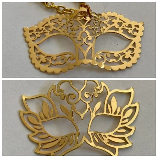 Gold Masquerade Mask - Etsy