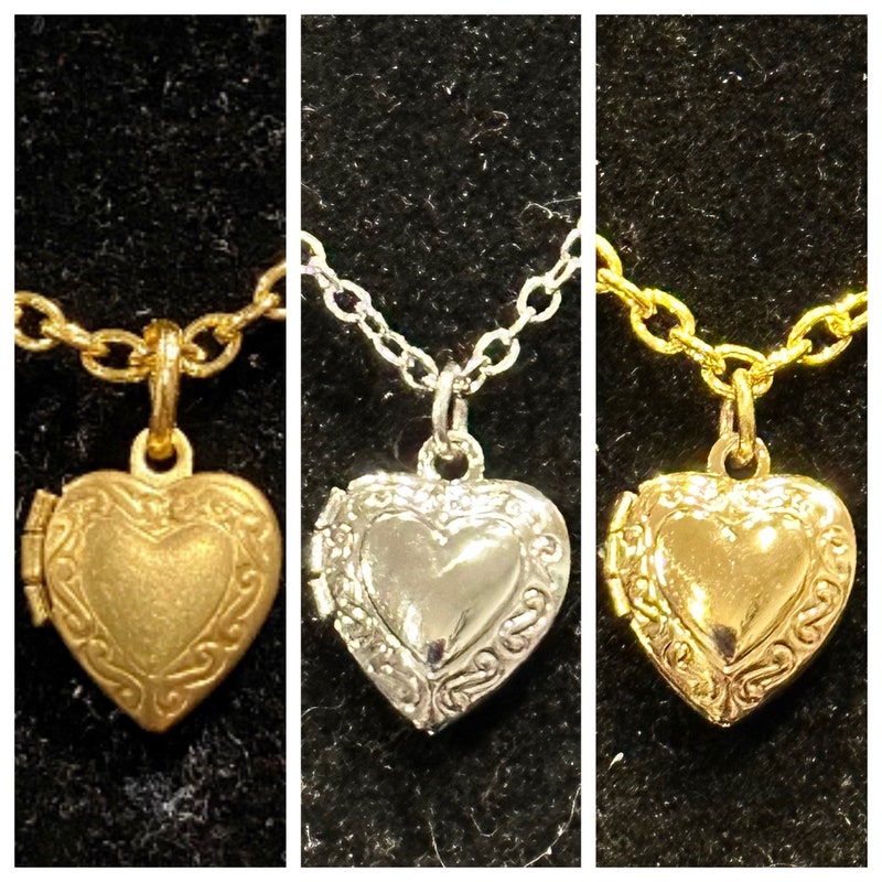 Simple Gold Locket - Etsy