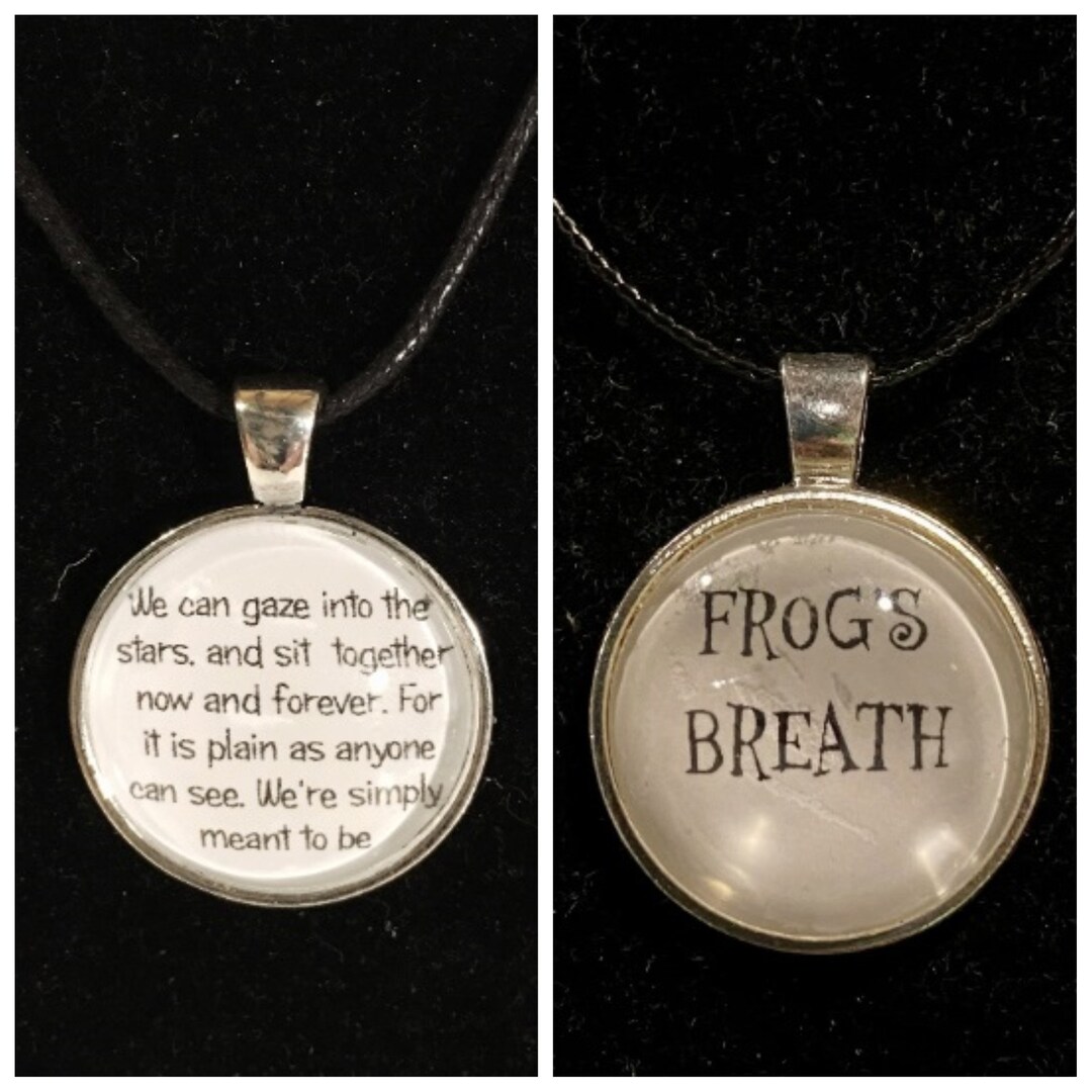 Nightmare Before Christmas, Inspired, Quote, Silver, Pendant, Necklace ...