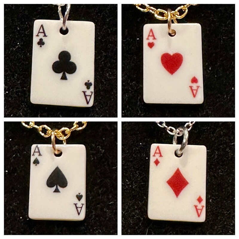 Custom Ace Necklace - Etsy