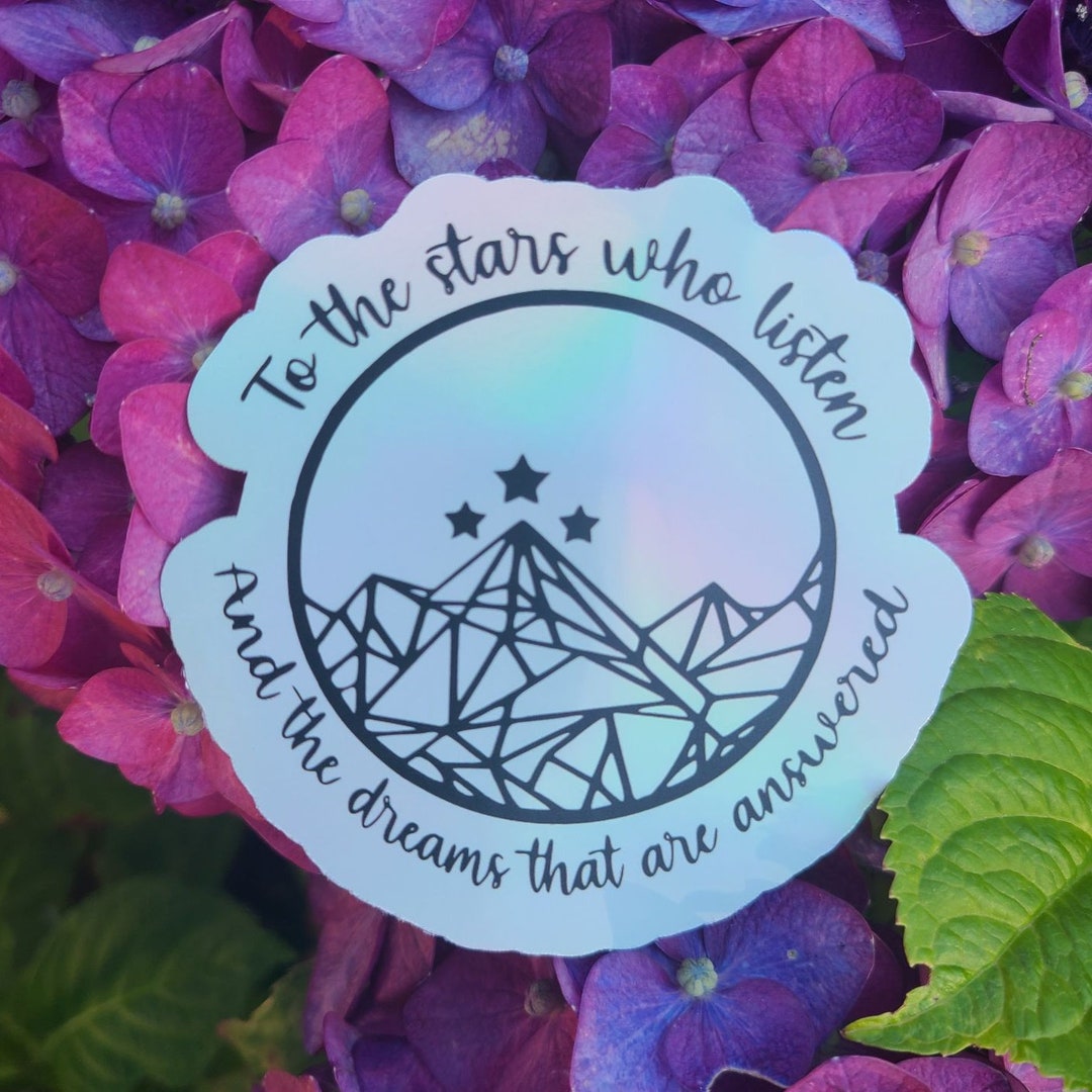 Acotar Decal/ a Court of Thorns and Roses/ Acotar Sticker/ the Night ...