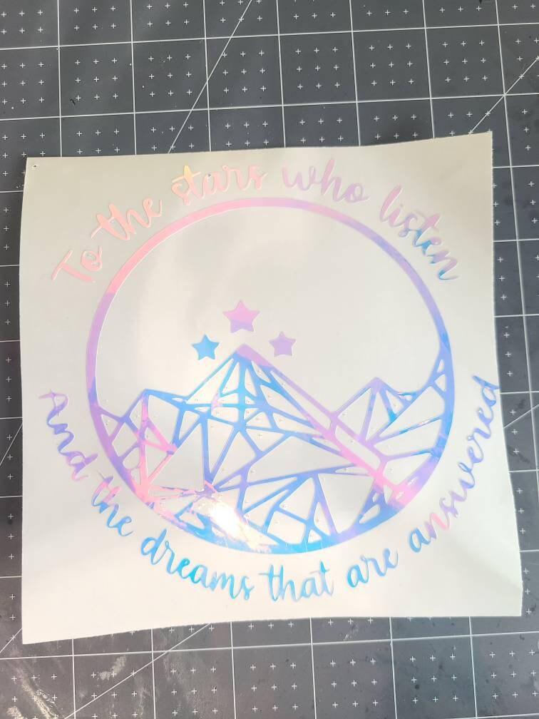 Acotar Decal/ a Court of Thorns and Roses/ Acotar Sticker/ the - Etsy