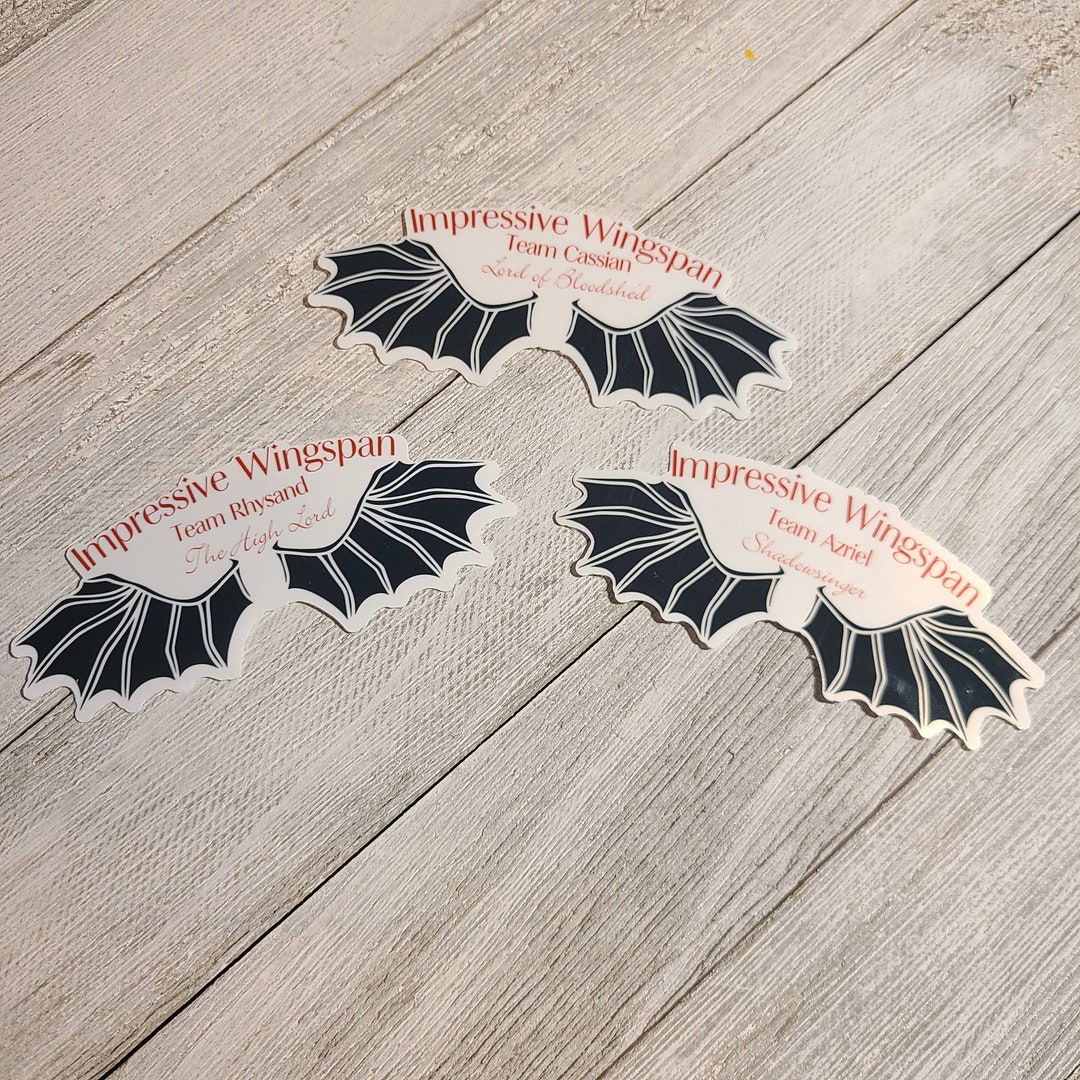 Acotar Bat Boys Sticker: Team Rhysand, Azriel, Cassian - Etsy