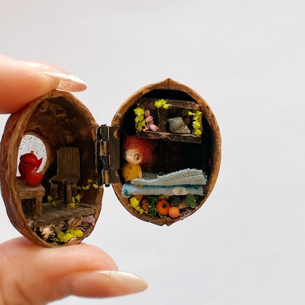 Walnut Shell Diorama - Etsy