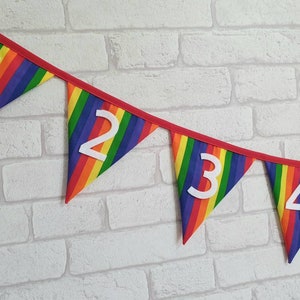 Number Bunting for Children~classroom Bunting~learning to Count ...