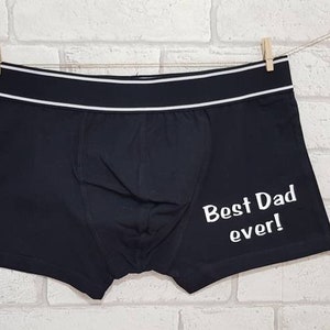 Best Dad Boxersmens Boxer Shortsbest Dad Everfathers Day Giftpresent ...
