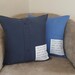 Keepsake Memory Cushion~personalized Memory Pillow~remembrance Cushion ...
