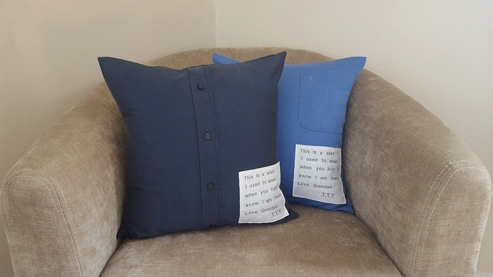 Keepsake Memory Cushionpersonalized Memory Pillowremembrance - Etsy UK