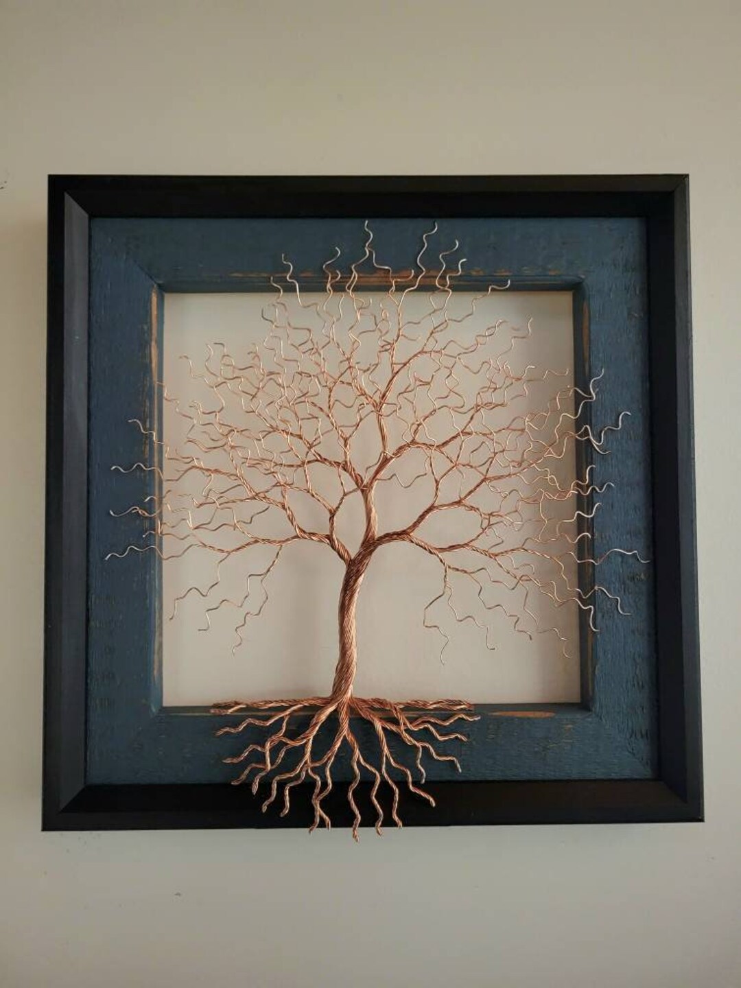 Copper Wire Tree. Made to Order Wire Art. Metal Art. Copper Wire ...