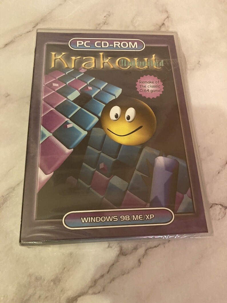 Krakout Pc Cd-rom 64 Games - Etsy