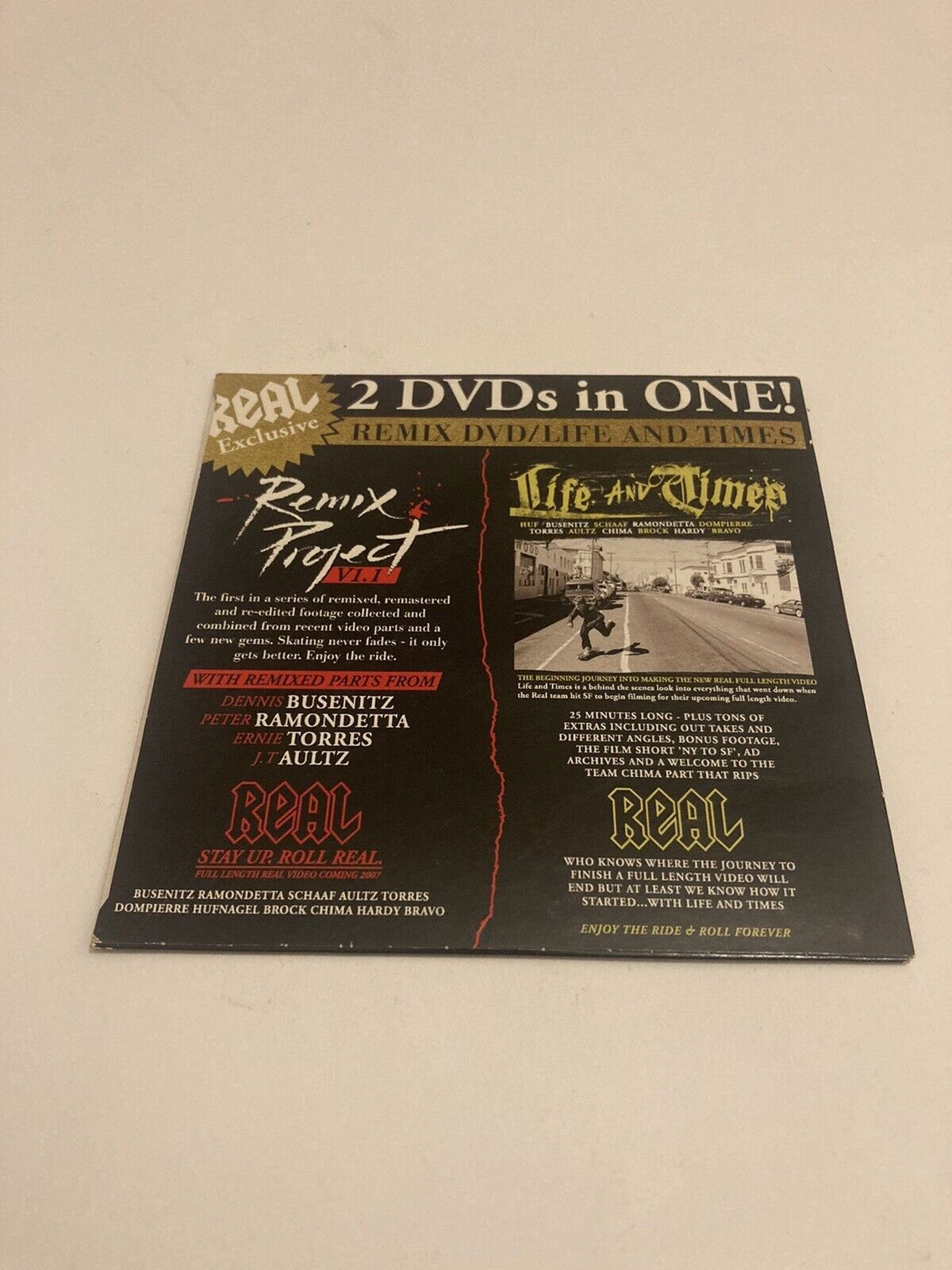 2 Skateboard Dvds in One Remix Dvd Life and Times Dvd - Etsy