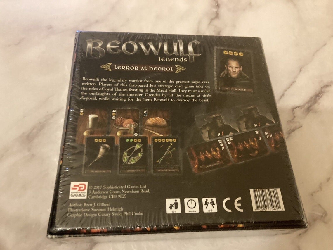 Beowulf Legends: Terror at Heorot Card Game Brand New Sealed - Etsy