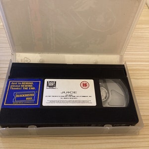 Tupac 2 PAC Juice VHS Video Cassette 1994 blockbusters - Etsy